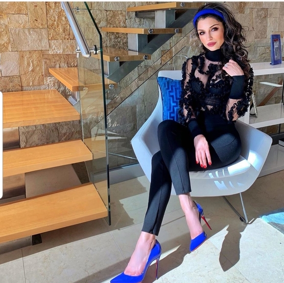 Zara | Tops | Zara Semi Sheer Turtleneck Top | Poshmark